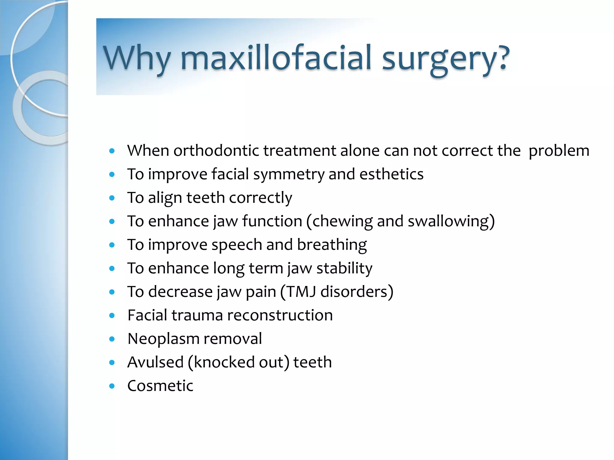 Maxillary surgery | PPTX | Ear, Nose and Throat Conditions | Diseases ...