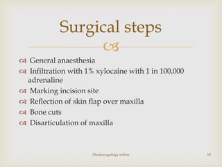 Maxillectomy a review | PPTX