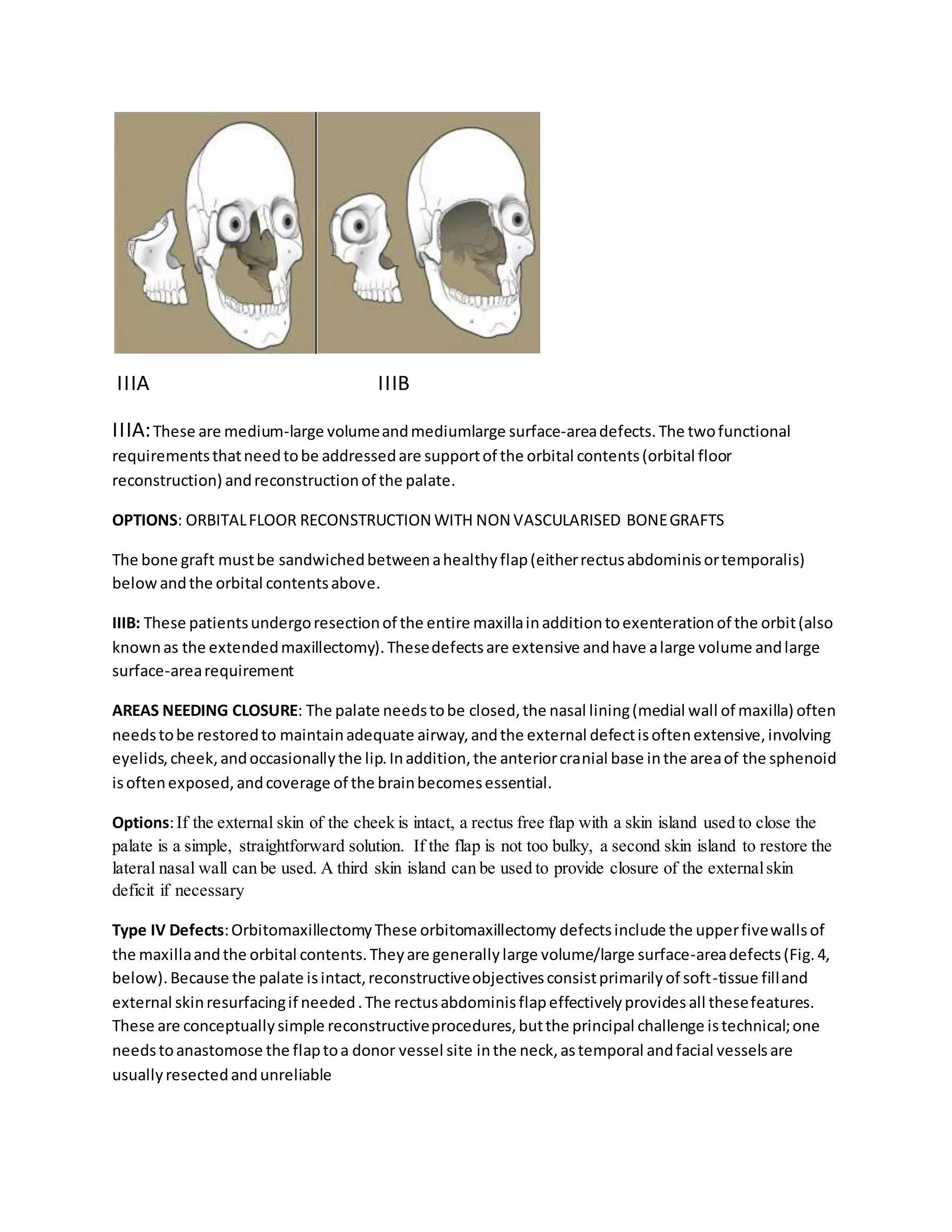 Maxillectomy defect classifications cordeiro | DOCX | Ear, Nose and ...