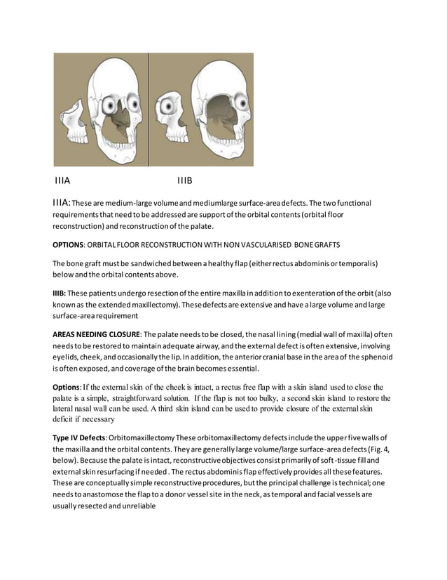 Maxillectomy defect classifications cordeiro | PDF