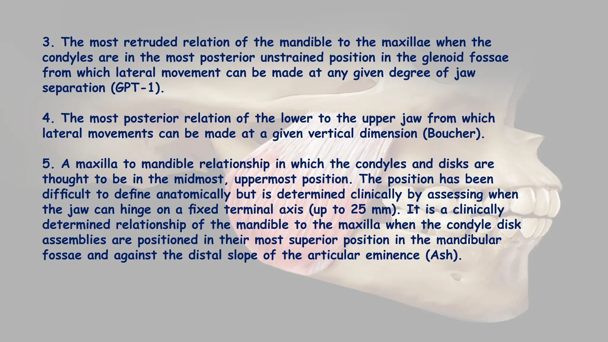MAXILLO-MANDIBULAR RELATIONS IN PROSTHODONTICS | PPTX