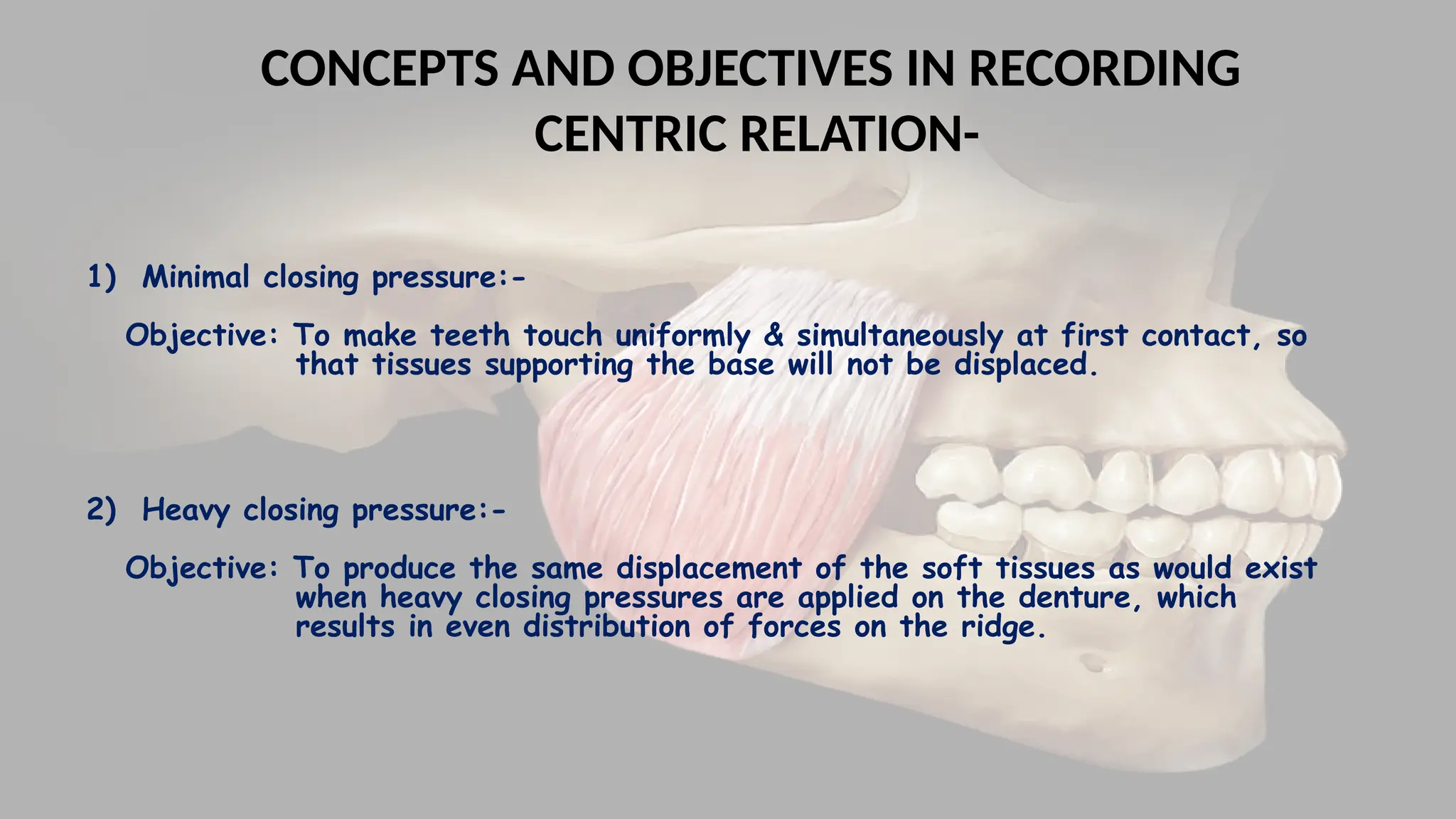 MAXILLO-MANDIBULAR RELATIONS IN PROSTHODONTICS | PPTX