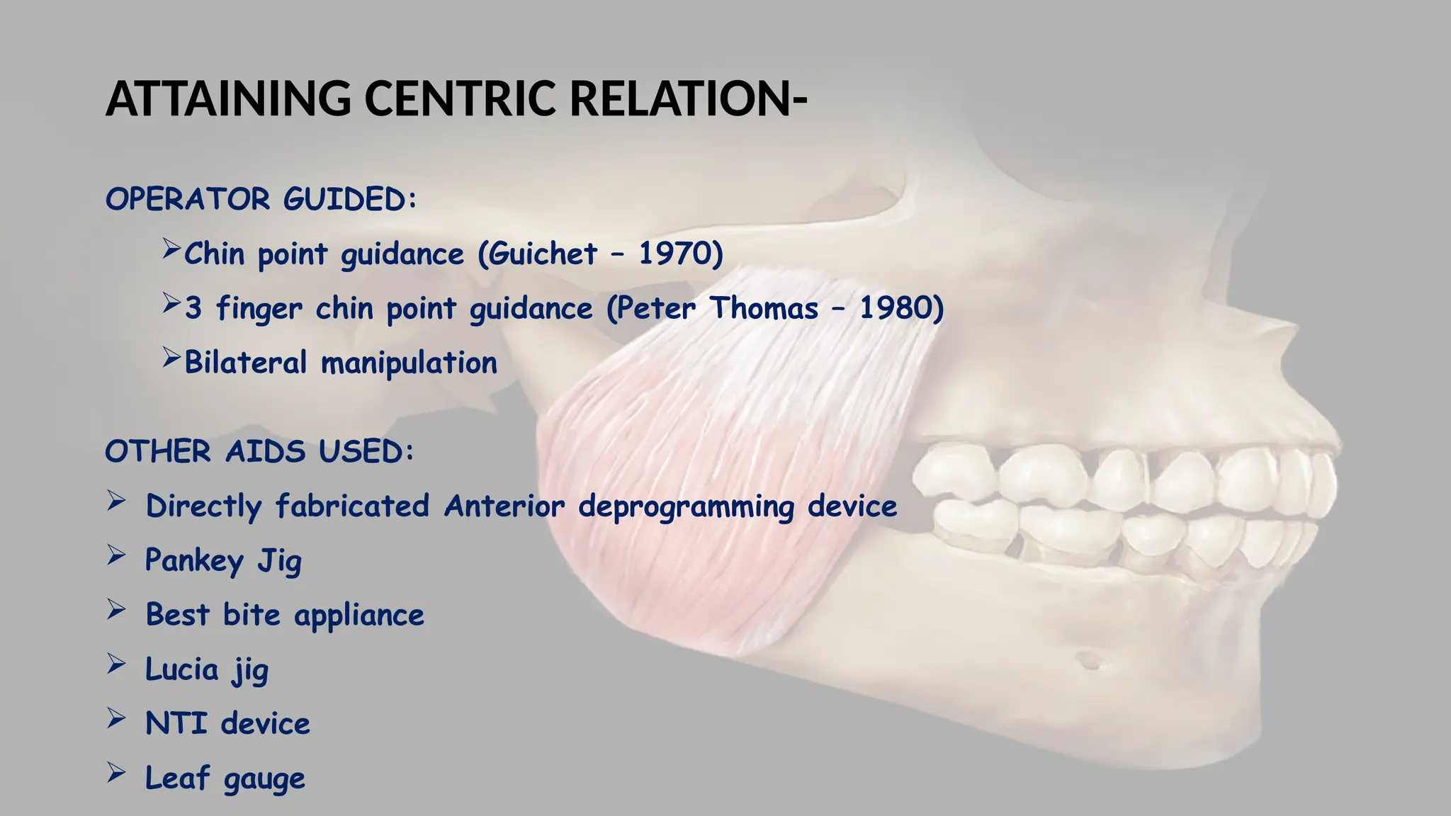 MAXILLO-MANDIBULAR RELATIONS IN PROSTHODONTICS | PPTX