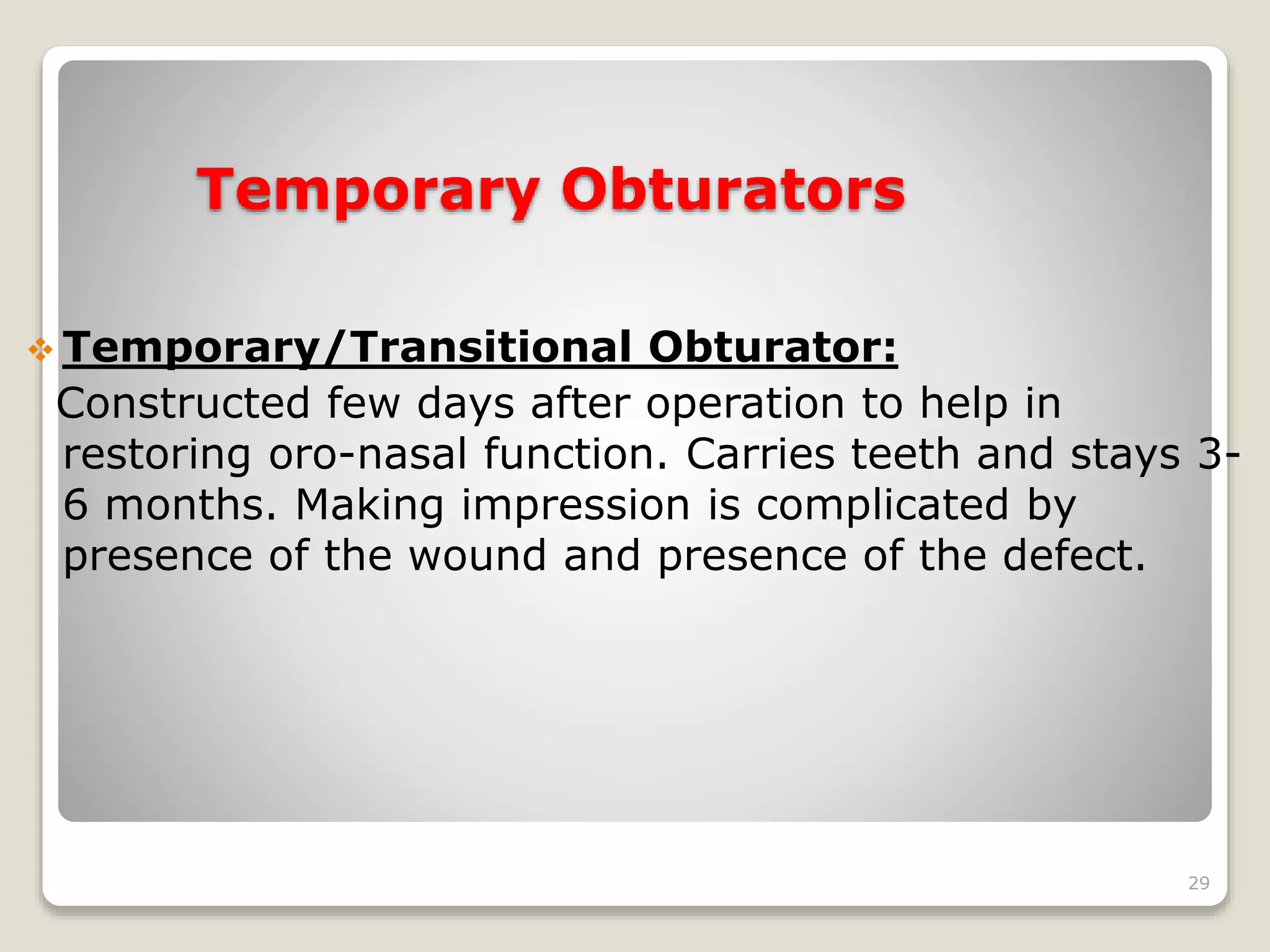 Maxillofacial prosthesis | PPTX