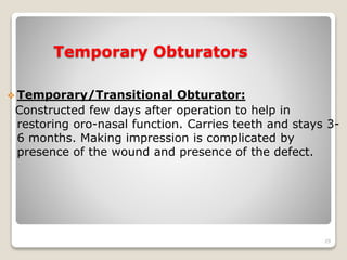 Maxillofacial prosthesis | PPTX