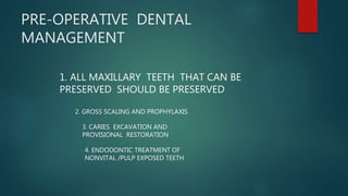 MAXILLOFACIAL 2.pptx | Dental Health | Diseases and Conditions