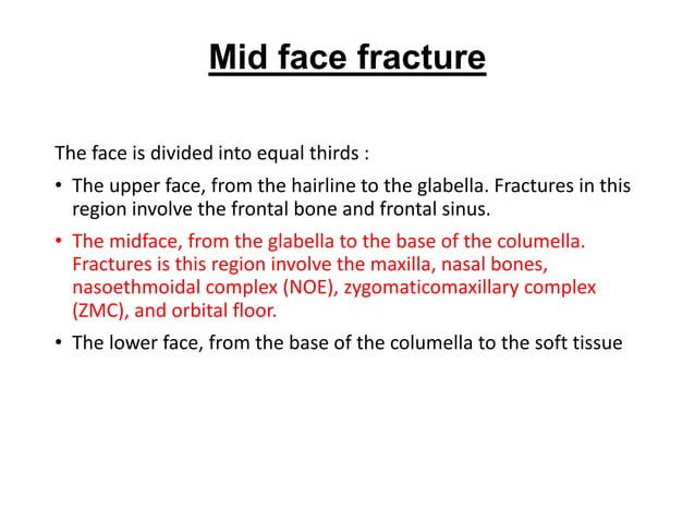 Maxillofacial injury | PPTX