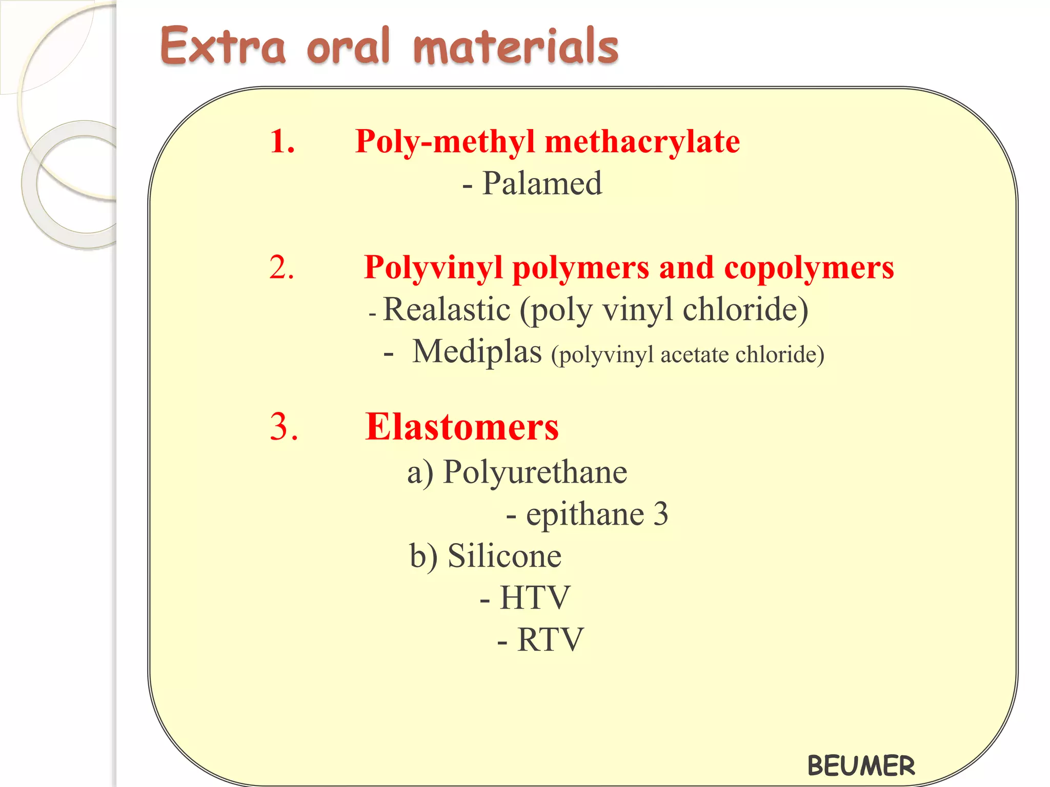 Maxillofacial materials | PPTX