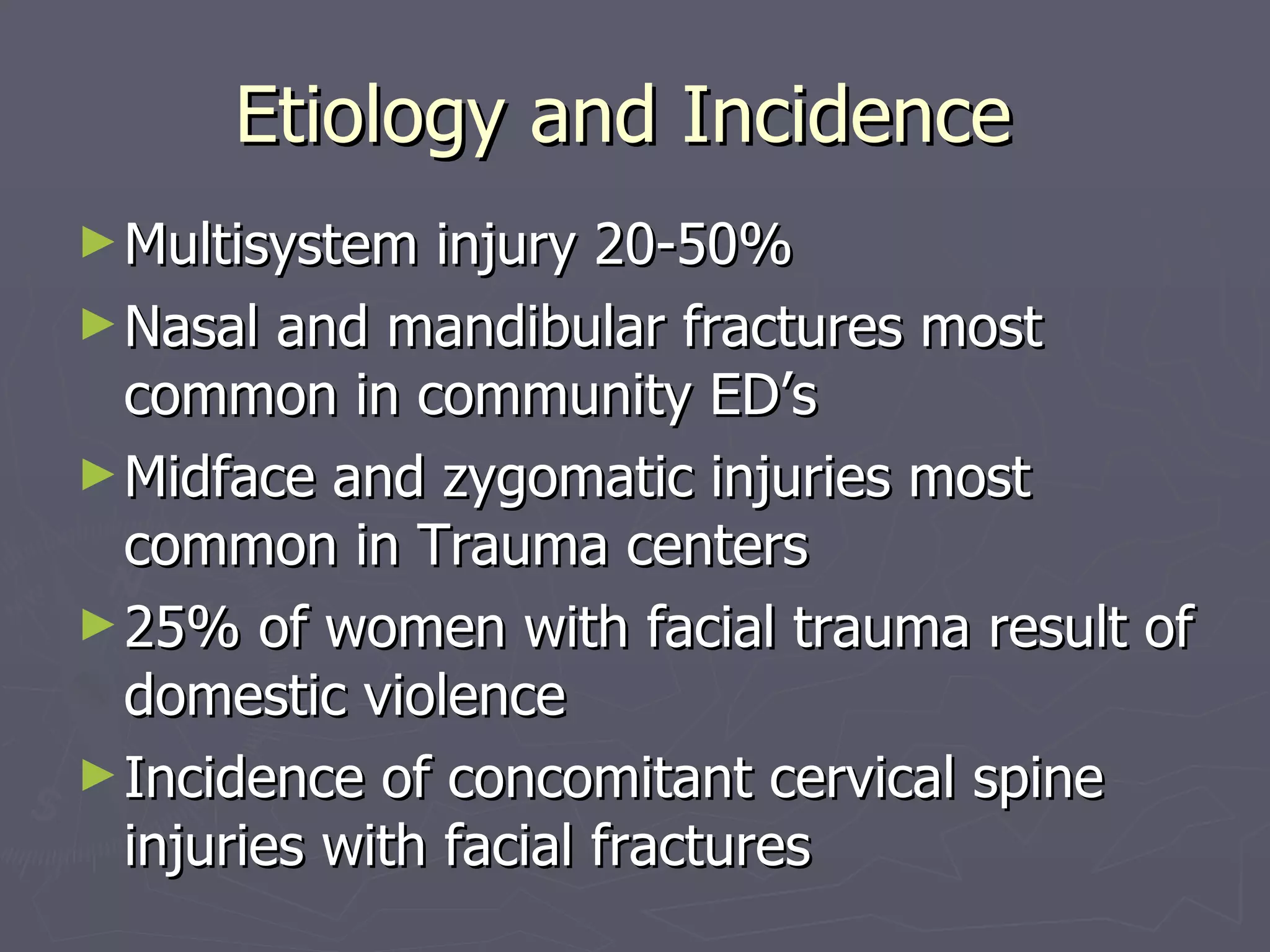 Maxillofacial trauma | PPT