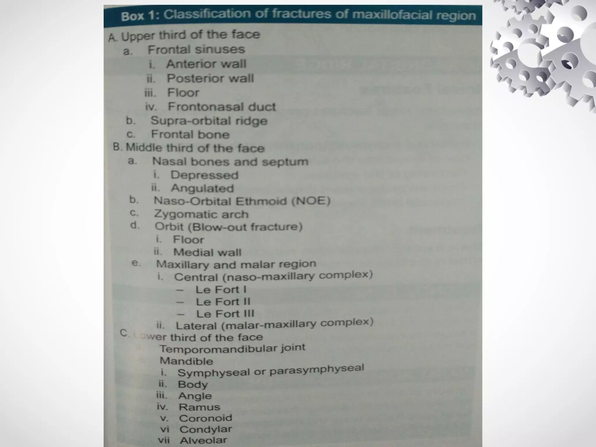 Maxillo facial trauma | PPT