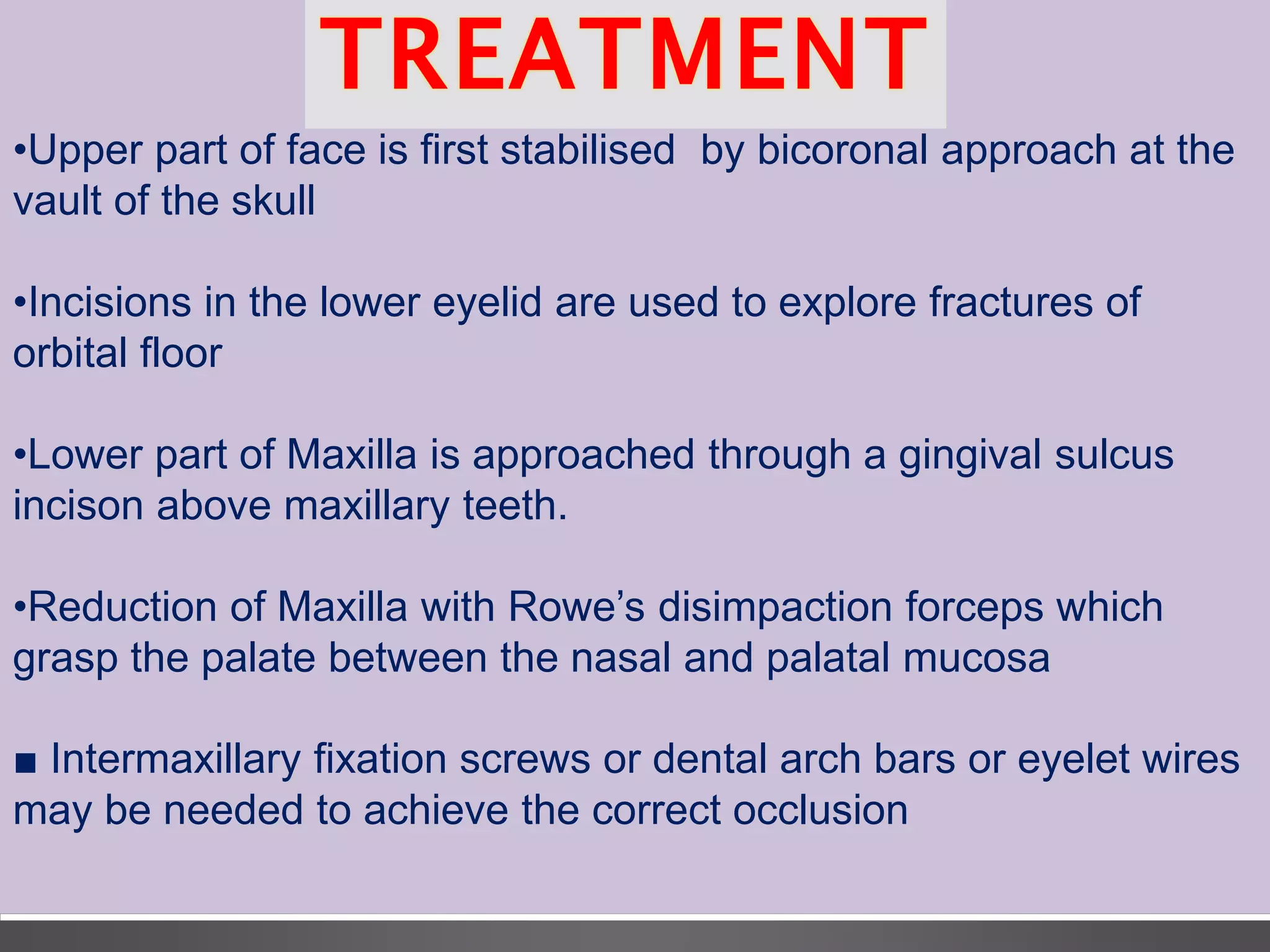 MAXILLO FACIAL TRAUMA (Bailey and Love) | PPTX