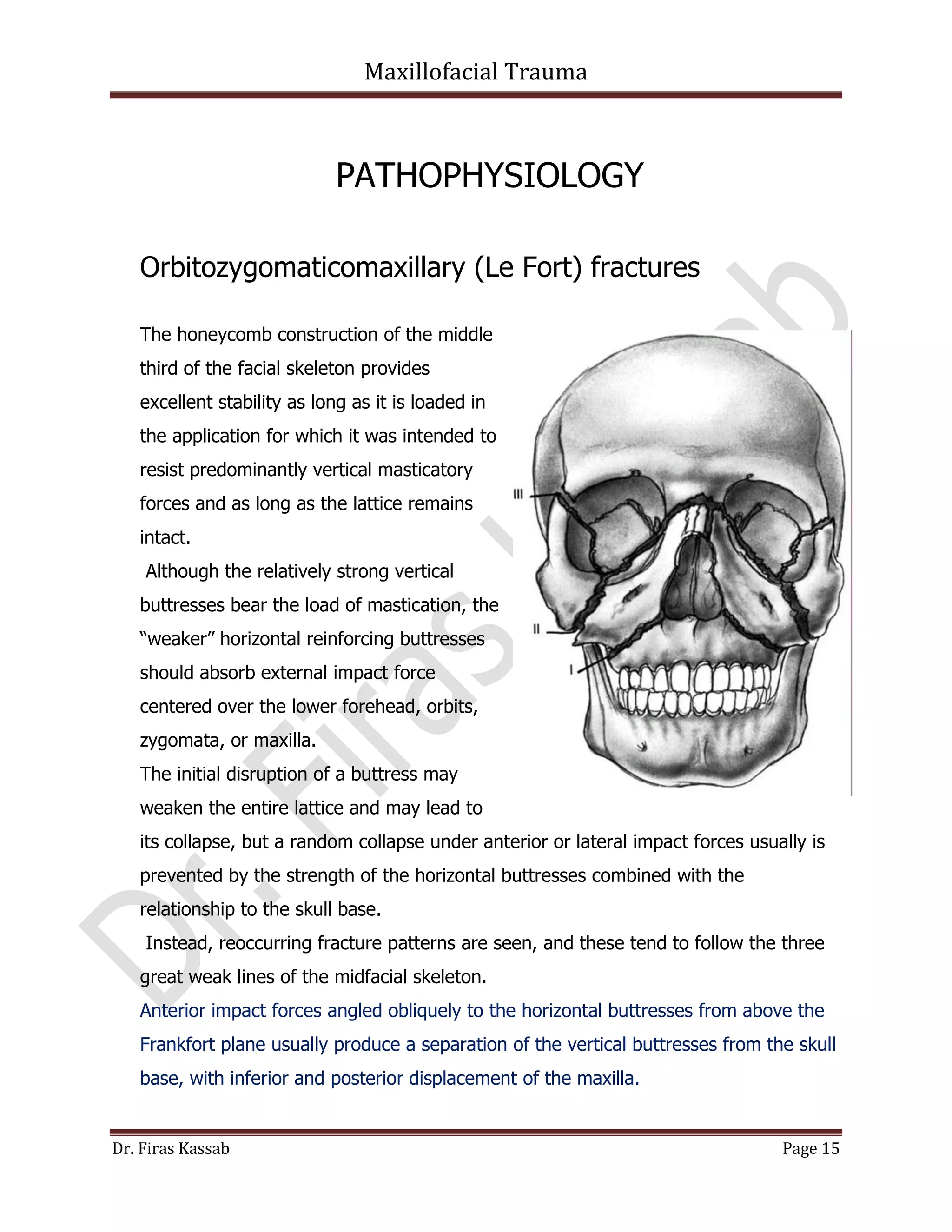 Maxillofacial trauma 1 | PDF
