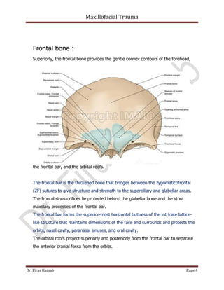 Maxillofacial trauma 1 | PDF