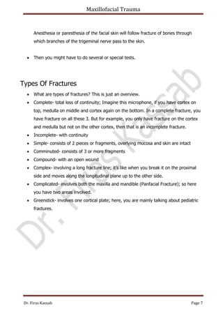 Maxillofacial trauma 2 | PDF
