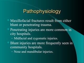 management of maxillofacial trauma in omfs | PPT