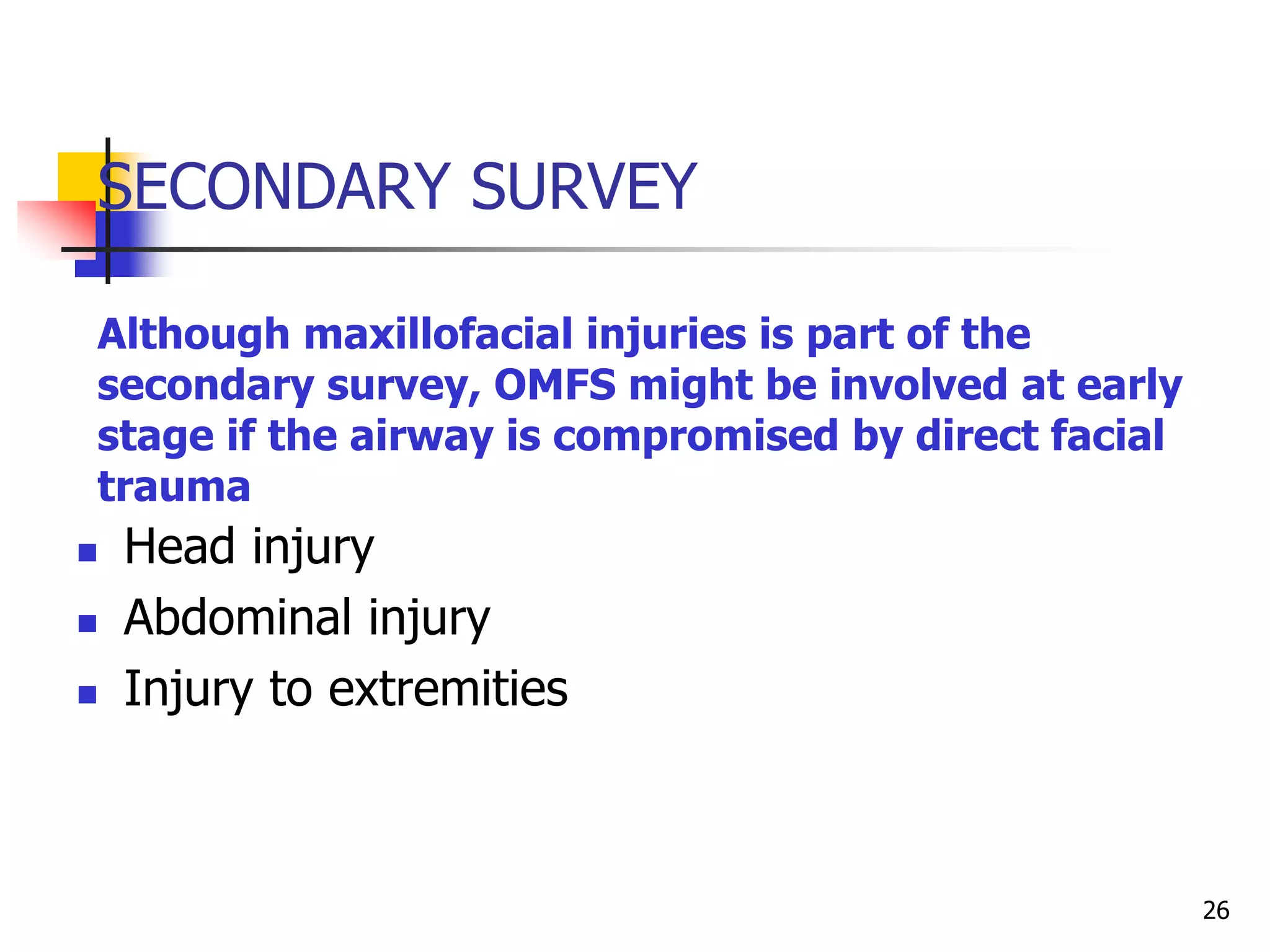 Maxillofacial Trauma emergency management.ppt