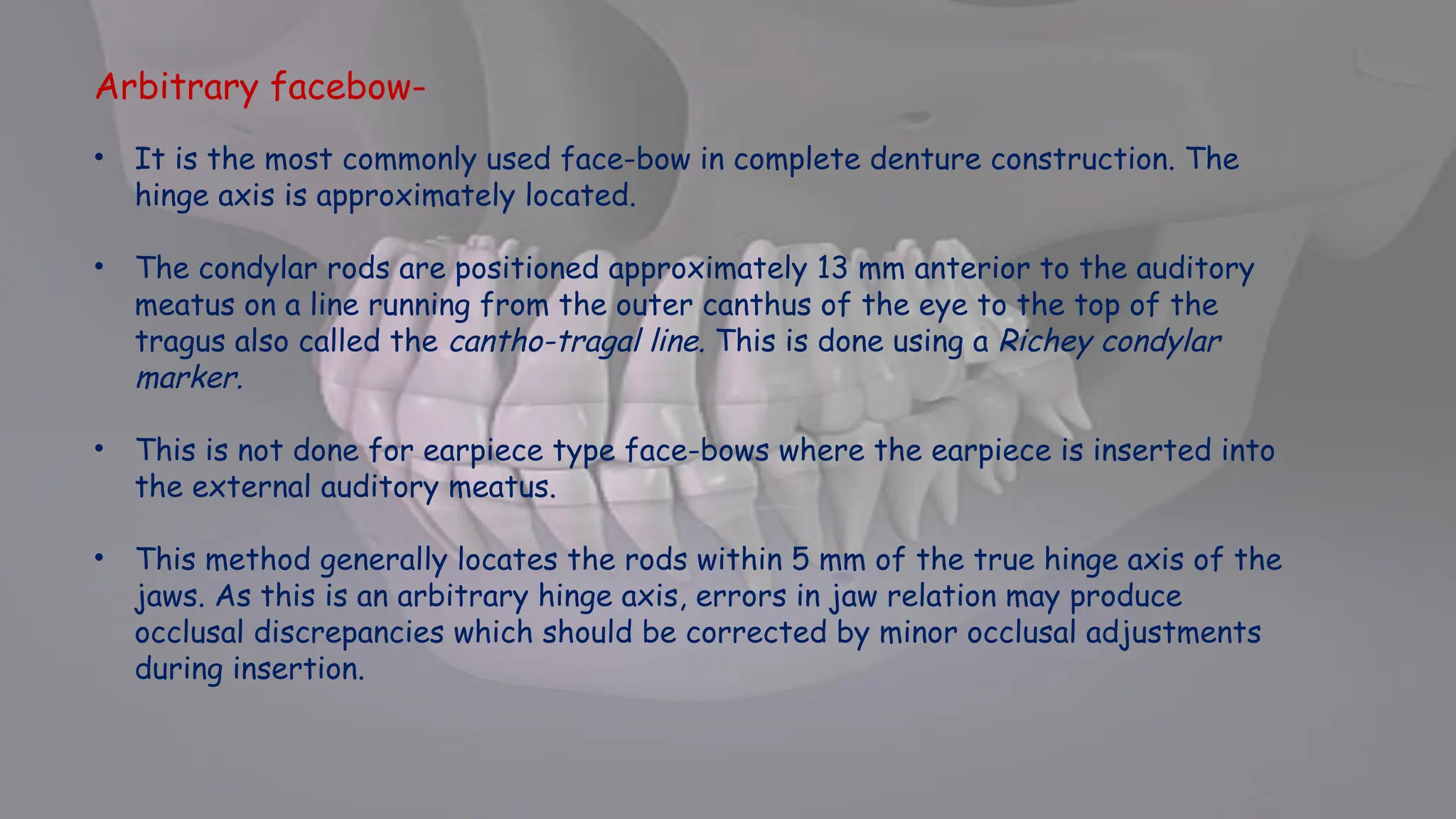 MAXILLO MANDIBULAR RELATIONS IN COMPLETE DENTURE PROSTHODONTICS | PPTX