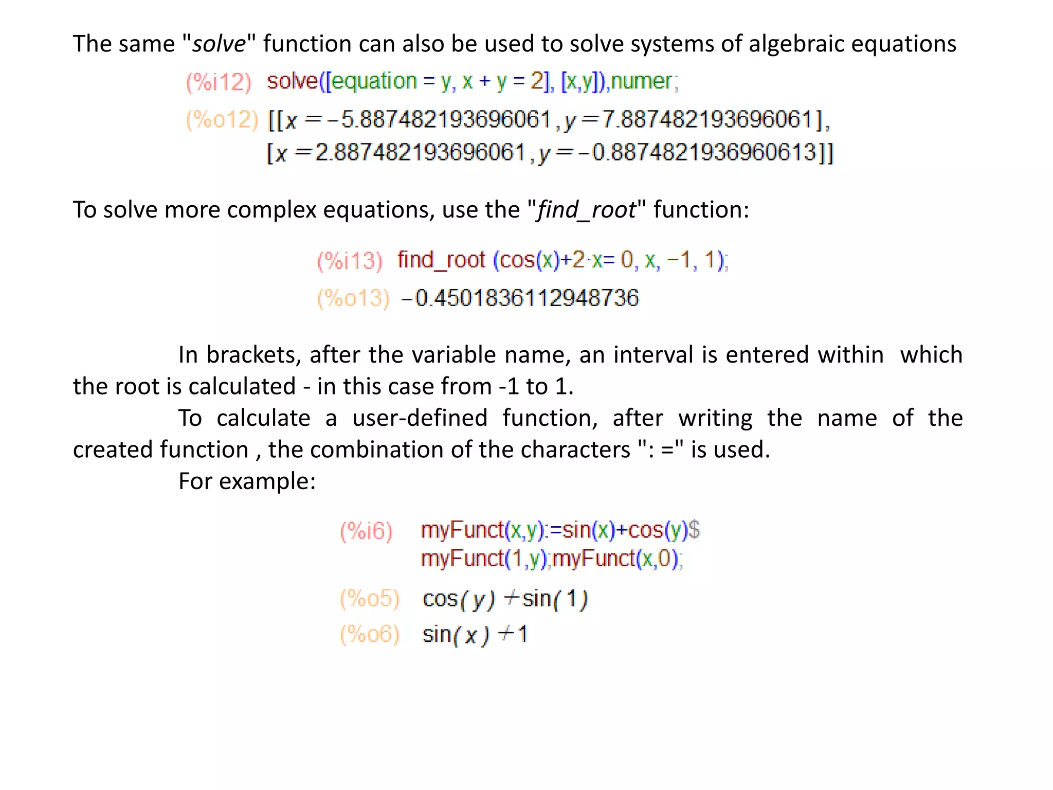 Maxima - minimalism in mathematics | PDF | Programming Languages | Computing