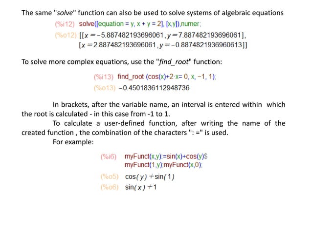 Maxima - minimalism in mathematics | PDF | Programming Languages | Computing