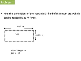 Maxima and minima | PPTX