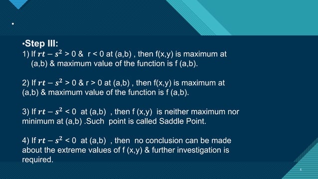 Maxima and minima | PPTX | Physics | Science