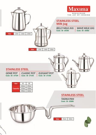 Stainless steel cookware | PDF