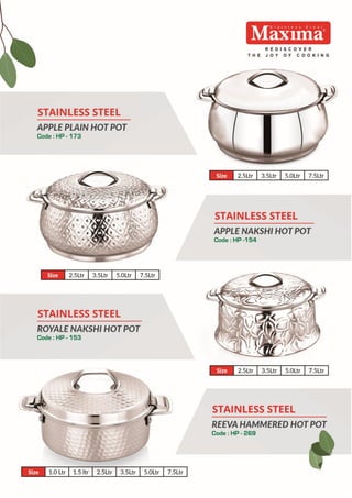 Stainless steel cookware | PDF