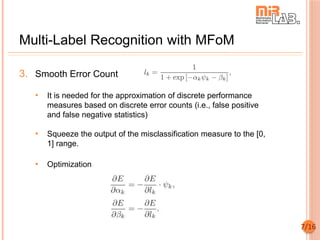 Maximal figure of-merit framework to detect multi-label phonetic ...