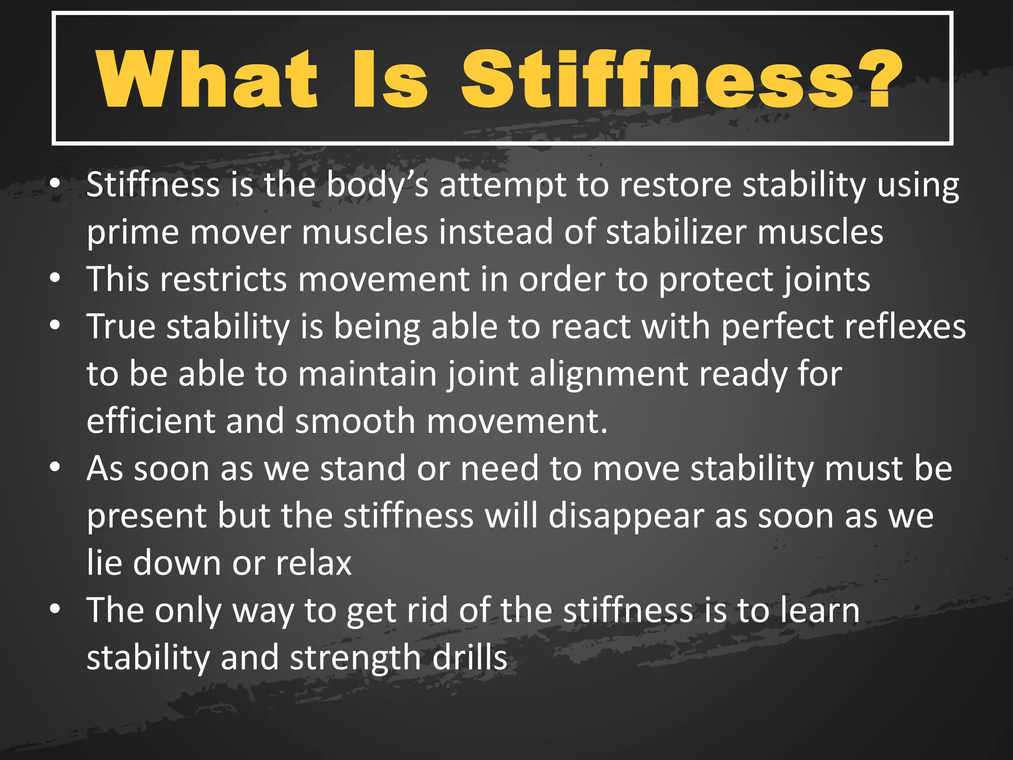 Hypermobility and the Danger of Stretching | PPTX