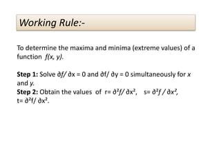 Maxima & Minima of Calculus | PPTX