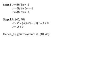 Maxima & Minima of Calculus | PPTX