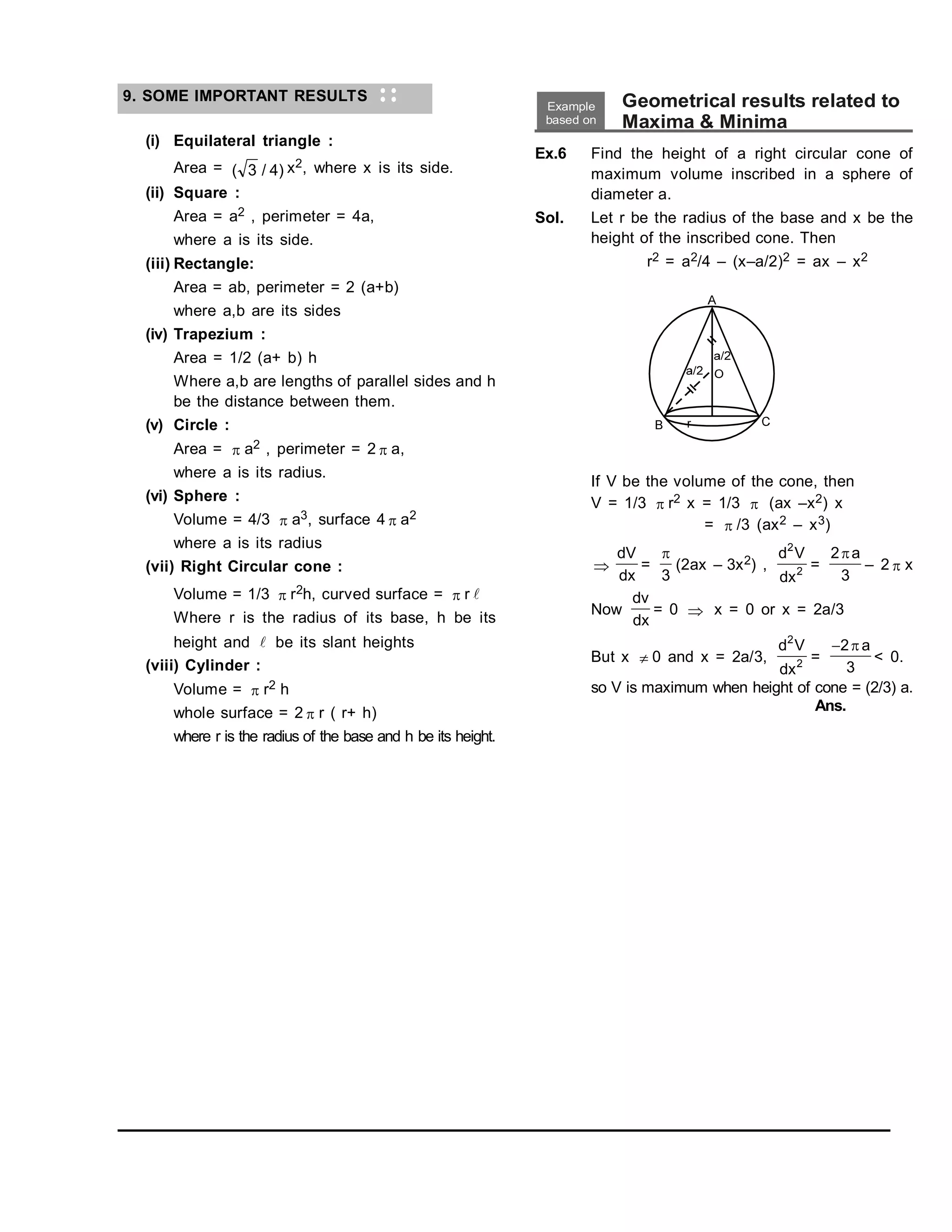maxima & Minima thoeyr&solved.Module-4pdf | PDF