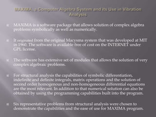Maxima presentation | PPTX
