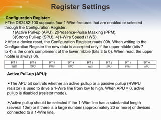 Overview Study on Single-Channel I2C to 1-Wire Master DS2482 | PPT