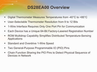 DS28EA00: 1-Wire Digital Thermometer | PPT