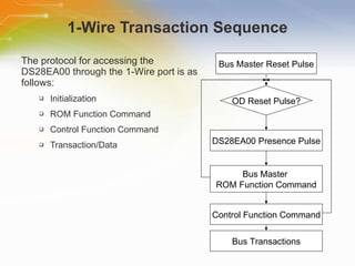 DS28EA00: 1-Wire Digital Thermometer | PPT