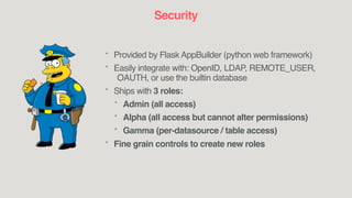 Apache Superset at Airbnb | PDF