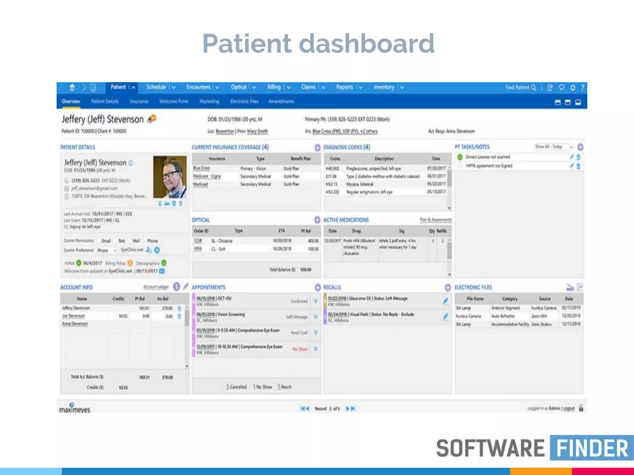 Maxim eyes-Software Finder | PPT