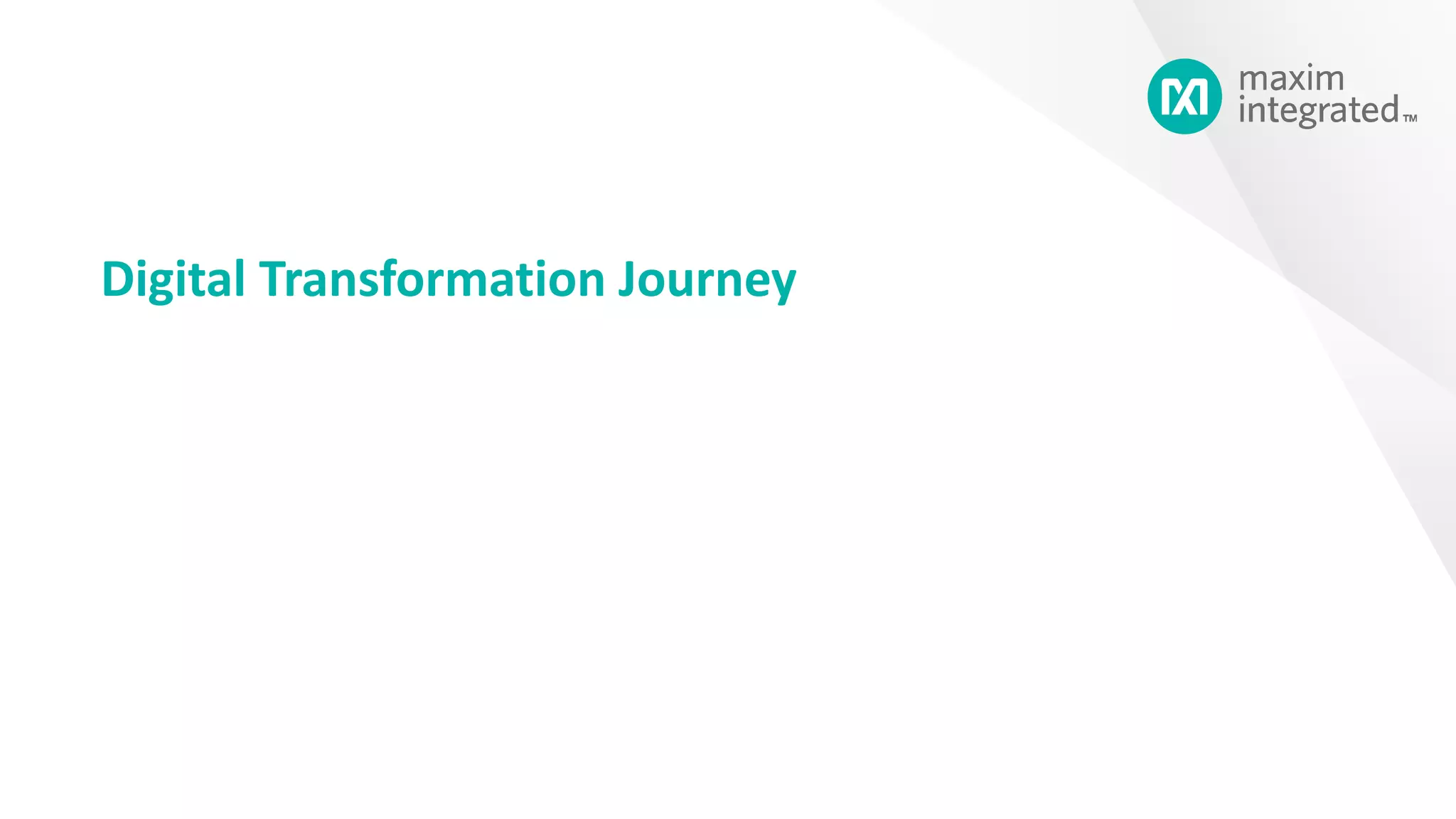 Digital Transformation Journey | PDF
