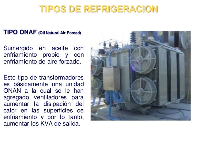 transformadores, refrijeracion conexiones y analisis
