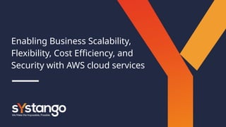 Maximise Business Potential with AWS Cloud Services.pptx