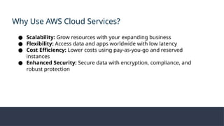 Maximise Business Potential with AWS Cloud Services.pptx