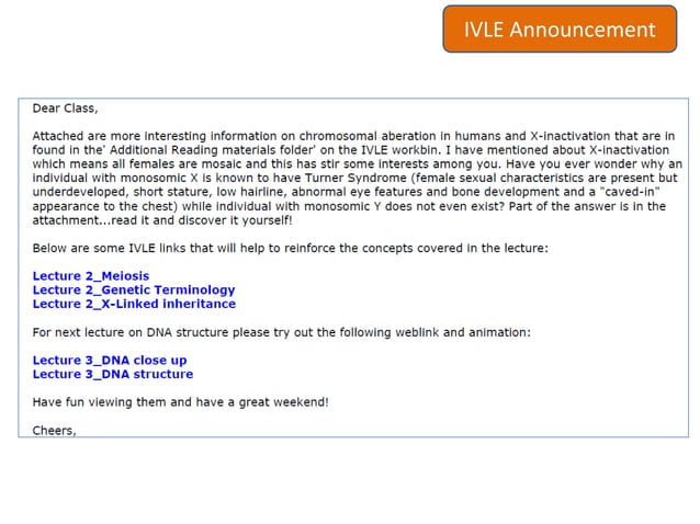 Maximising the potential of IVLE: A showcase of good practices | PPT ...