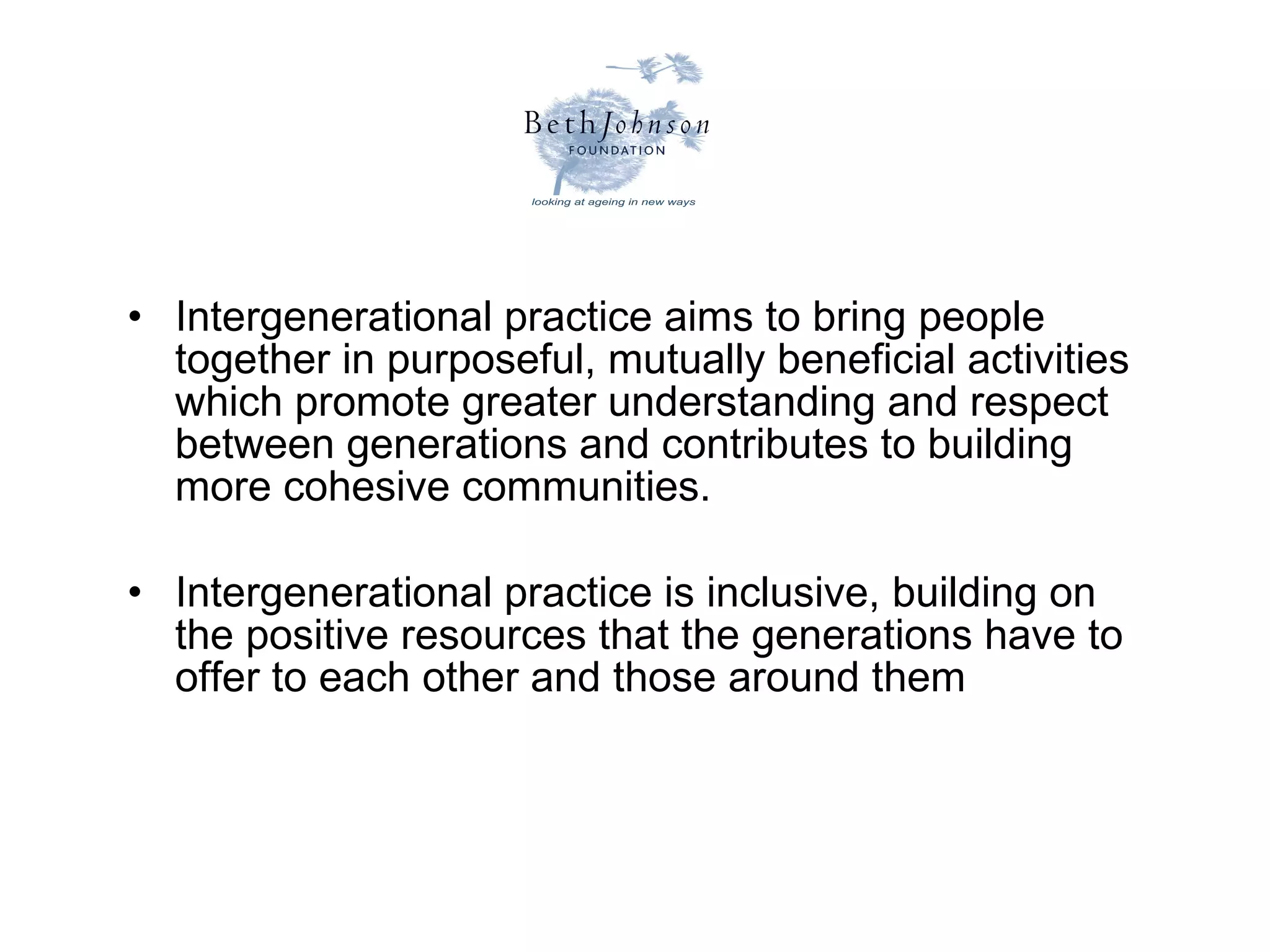 Alan Hatton-Yeo Ageing Well masterclass presentation | PPT