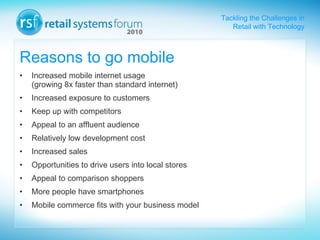 Maximising revenue via mobile | PPT