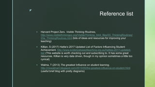 Maximising student impact 1 | PPT