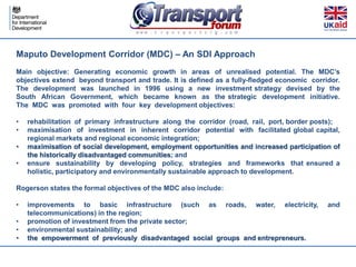 Maximising the social impact of infrastructure by moving from transport ...