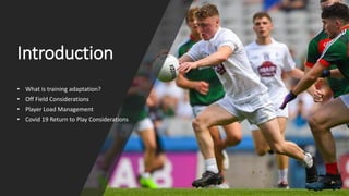 Maximising Training Adaptations - Kildare GAA Youth Athletic ...