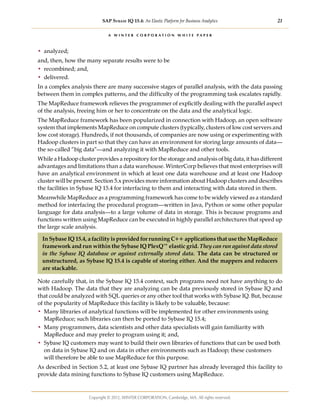 Elastic Platform for Business Analytics | PDF