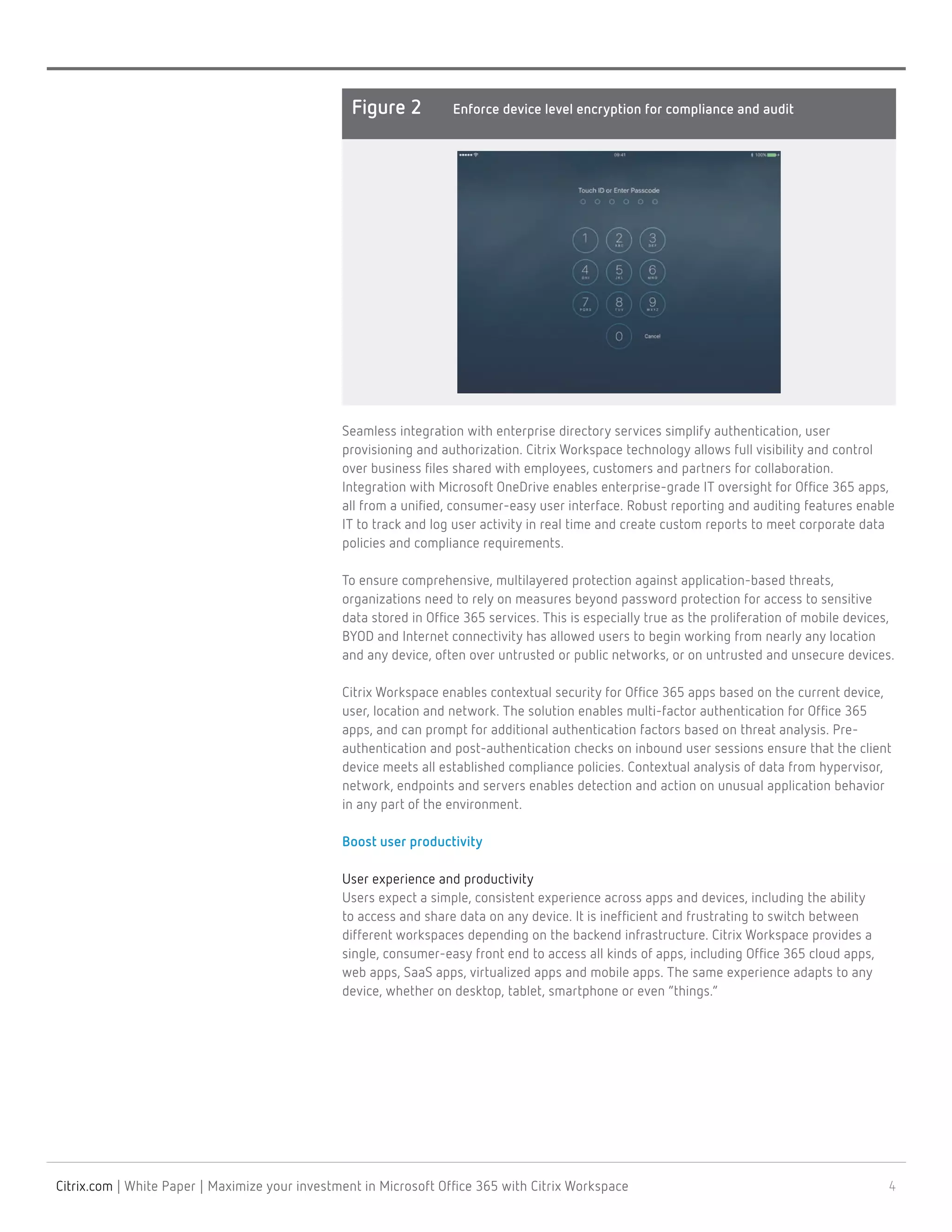 Maximize your Investment in Microsoft Office 365 with Citrix Workspace ...